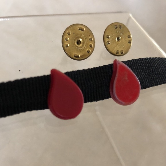Jewelry | Vintage I Bleed For You Blood Droplet Pins | Poshmark